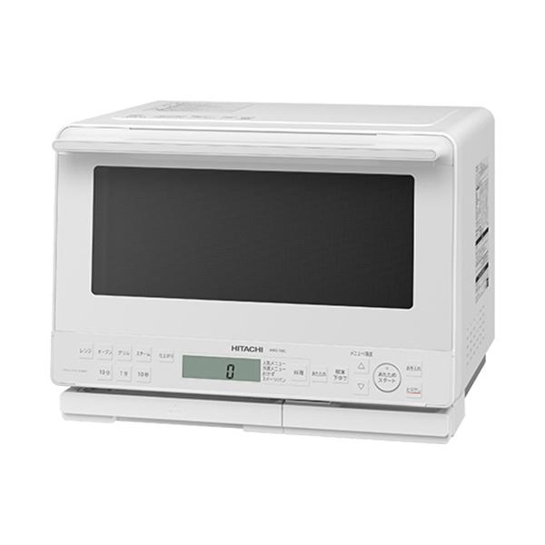 メーカー：日立  品番：MRO-S8C(W)  大容量31Lワイド＆フラット庫内過熱水蒸気オーブンレンジ