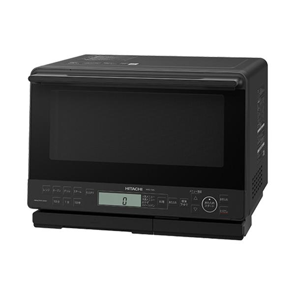 メーカー：日立  品番：MRO-S8C(K)  大容量31Lワイド＆フラット庫内過熱水蒸気オーブンレンジ