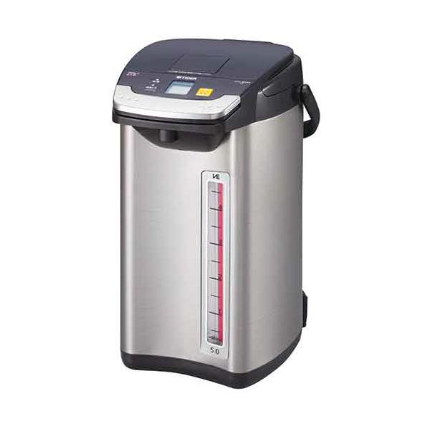 メーカー：タイガー魔法瓶  品番：PIE-A501K  「蒸気レス」で置き場所を選ばない大容量5Lタイプ。