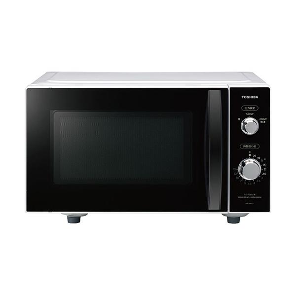 メーカー：東芝　品番：ER-SM17(W)　文字が光って見やすいダイヤル式フラット庫内モデル<br>