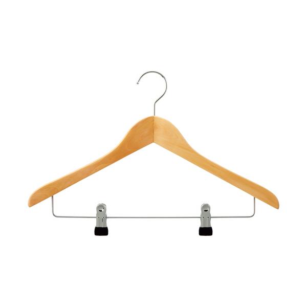 メーカー：ニーズ  品番：H-1004  天然木のぬくもりを生かしたエコロジーなハンガー。
