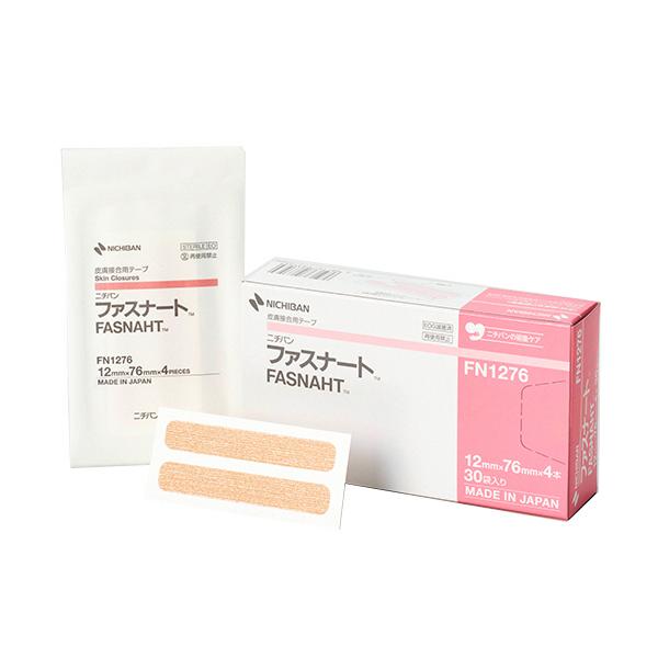 メーカー：ニチバン　 品番：FN1276  手術創や挫創・切創の閉鎖、縫合部の補強に。　　＜使用イメージ＞＜使用イメージ＞