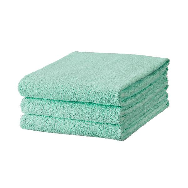 メーカー：オリジナル　品番：TBT-3P-GN　ちょうどいい厚みと吸水性の中厚手タイプ。