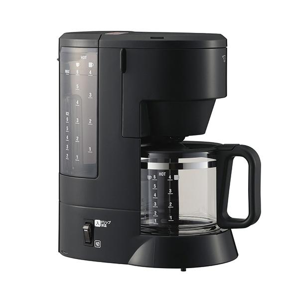 メーカー：象印 　品番：EC-MA60-BA   コーヒー本来のコクと香りを引き出す「ダブル加熱 高温抽出」。濃さが選べる「2段階濃度調節」タイプ。　　