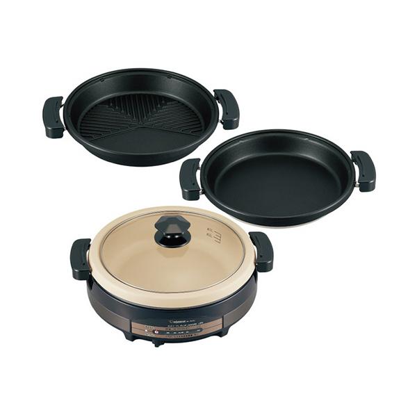 メーカー：象印  品番：EP-RW30-TA  3つのプレートで料理のレパートリーが広がる。