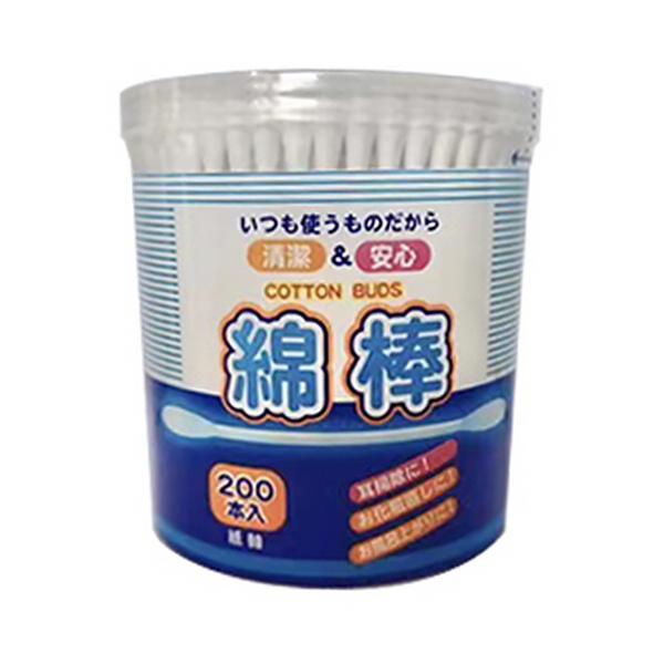 メーカー：ココロ  品番：140120  いろいろな用途に使える便利なスタンダードタイプの紙軸綿棒。