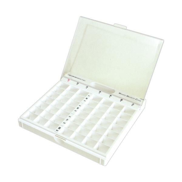 メーカー：東京企画販売 　品番：TKMI-001   食事時間や就寝に合わせてお薬を1週間管理。　　1日分で7つのポケット＜使用イメージ＞