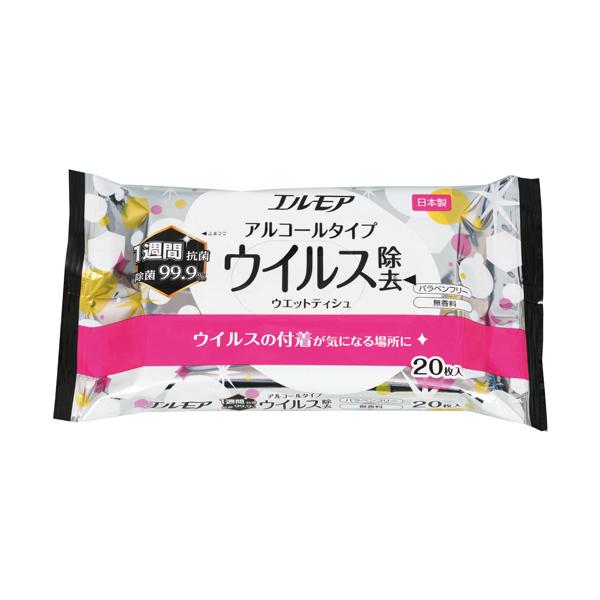メーカー：カミ商事　 品番：172388  【アルコール配合】抗ウイルス成分配合で、ウイルスの付着が気になる場所の拭き取りに適しています。　　