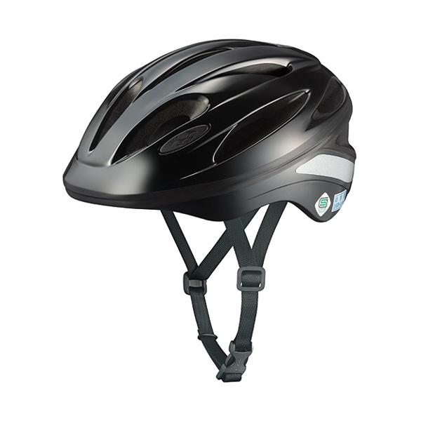 メーカー：オージーケーカブト　 品番：SN-12M-BK  自転車通学用「軽涼ヘルメット」のベーシックモデル　　