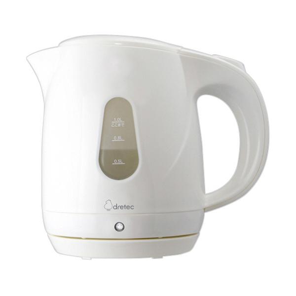 メーカー：ドリテック   品番：PO-160WT   お手入れしやすい広口設計。取り外し可能な洗えるフィルター付。