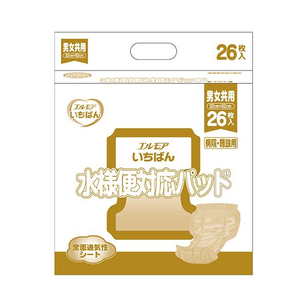 メーカー：カミ商事 　品番：715431   目詰まりしにくいトップシートが、水様便中の水分と固形物を分離します。　　