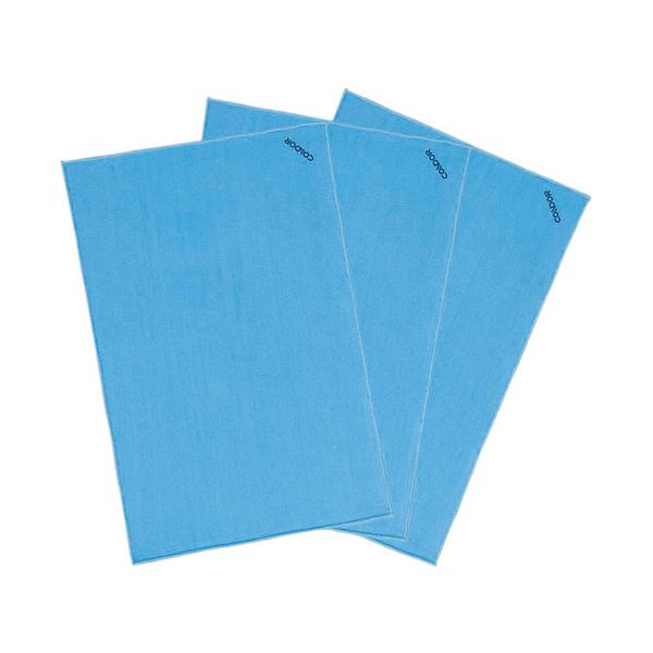 メーカー：山崎産業　 品番：DU852-000X-MB-BL  再生ポリエステルを使用したマイクロファイバークロス ECO。　　ふんわりパイル地の厚手タイプ。＜使用イメージ＞