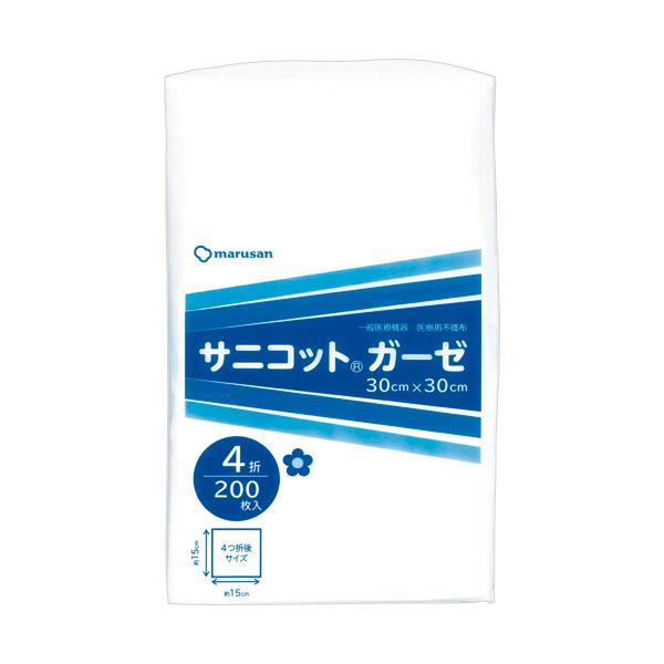 メーカー：丸三産業 　品番：4601500   ふんわりやわらかな不織布ガーゼ。　　