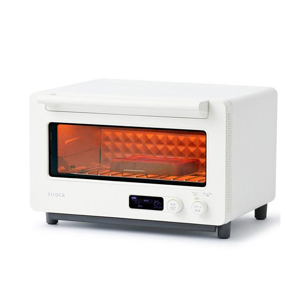 メーカー：シロカ　 品番：ST-2D451W  外はサクッ、中はモチモチのトーストが90秒で！　　食パン1/2斤サイズまで対応。<br>※商品の色はホワイトになります。好みに応えるマニュアルモード。<br>※商品の色...