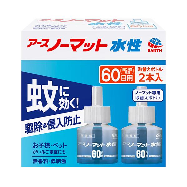 メーカー：アース製薬　品番：156914　蚊の駆除＆侵入防止に効くアースノーマットの水性タイプ。