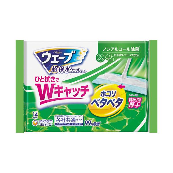 メーカー：ユニ・チャーム　 品番：421460  ひと拭きでホコリ・ベタベタをWキャッチ！　　