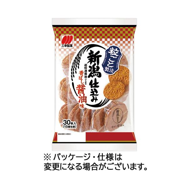 メーカー：三幸製菓 　品番：33213   お米由来のつぶつぶ食感と醤油の香ばしさが絶妙な味わい。　　