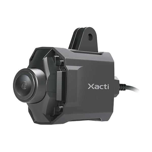メーカー：ザクティ 　品番：CX-WE100   防水・防塵構造で50℃の使用環境にも耐え得る業務用小型ウェアラブルカメラ　　＜使用イメージ＞<BR>※ヘッドマウント装着具は別売です。＜使用イメージ＞<BR>※ヘルメ...