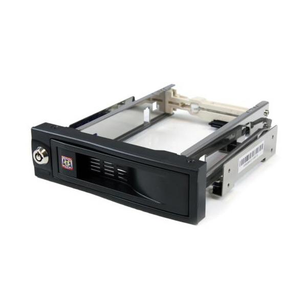 メーカー：ＳｔａｒＴｅｃｈ．ｃｏｍ 　品番：HSB100SATBK   5.25インチベイのあるどんなコンピュータからでも3.5インチSATA HDDを簡単にホットスワップ　　＜パッケージ内容＞