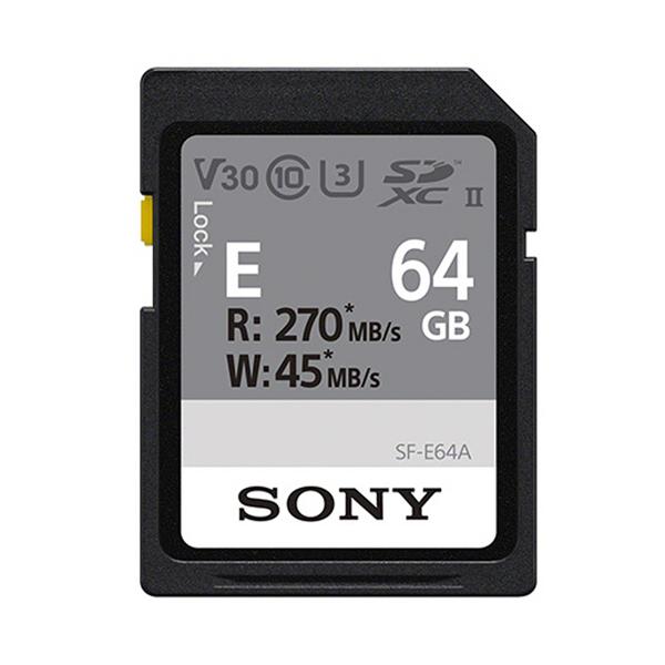メーカー：ソニー 　品番：SF-E64A   高解像度写真や動画の撮影処理におすすめ　　