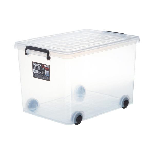 メーカー：天馬   品番：インロツク350Mハ-フ   便利なキャスター付ケースが7個セットでお買い得！品質に自信あり。