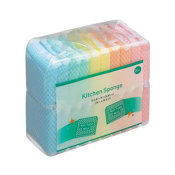 メーカー：オリジナル 　品番：TS20N   材質によって使い分け！ネットタイプのミニスポンジ。　　