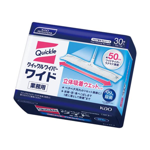 メーカー：花王   品番：510440   立体構造のウエットシートでホコリ・髪の毛、菌まで一度に拭きとれる！