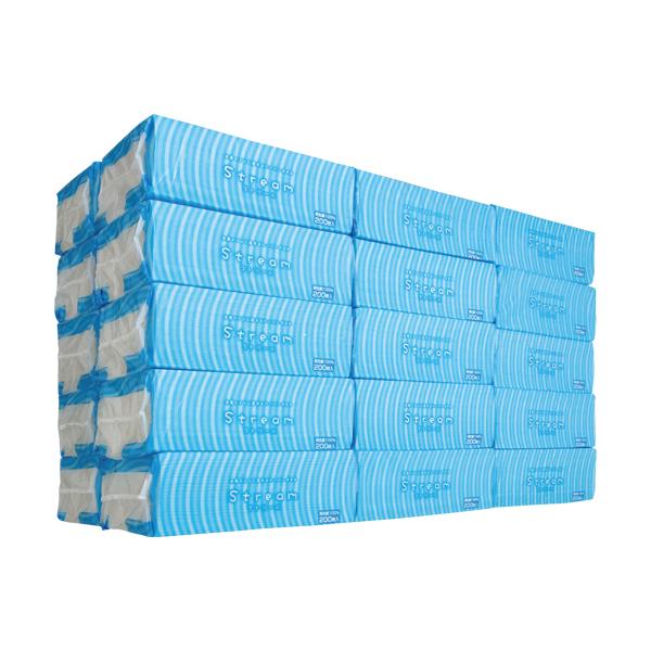 メーカー：太洋紙業   品番：STM2040   1枚でも十分拭き取れ、使用後は水に流せます。