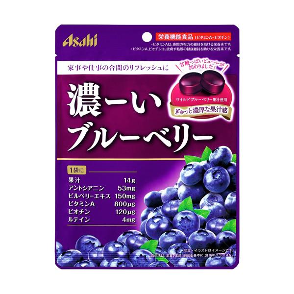 メーカー：アサヒグループ食品 　品番：68542   栄養機能食品。ぎゅっと濃厚な味のフルーツキャンディー。　　