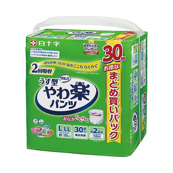 メーカー：白十字 　品番：330346   【パンツタイプ】高齢者の体型の変化を考えた機能「全方向フィット」。お腹のゆとりとモレ防止の密着を両立！　　＜全方向フィット＞