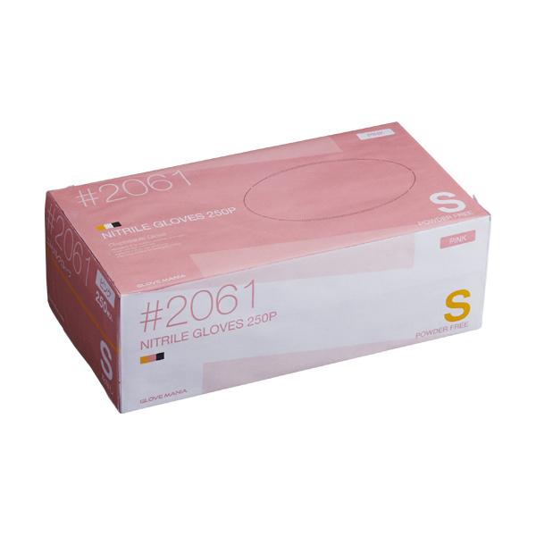メーカー：川西工業   品番：#2061 ピンク S   【食品衛生法適合】粉の付着を嫌う作業に適した粉なし。