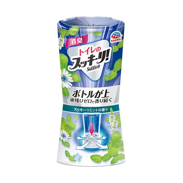 メーカー：アース製薬　品番：330889　逆さま「スッキーリ方式」だから最後の一滴までしっかり消臭芳香効果が続く！
