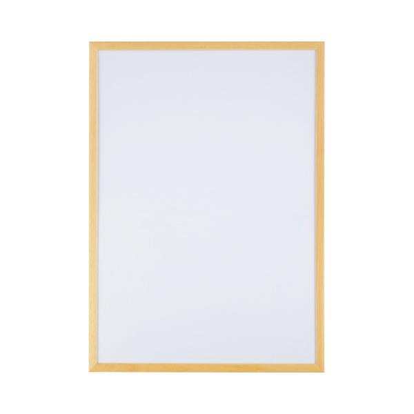 メーカー：アートプリントジャパン 　品番：1000036996   シンプルな形状で木製の落ち着いた雰囲気で様々なシーンに合わせられる木製フレーム。　　＜裏面＞