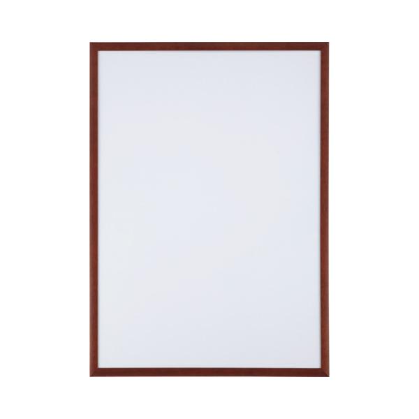 メーカー：アートプリントジャパン 　品番：1000036997   シンプルな形状で木製の落ち着いた雰囲気で様々なシーンに合わせられる木製フレーム。　　＜裏面＞<BR>商品の色はブラウンになります。