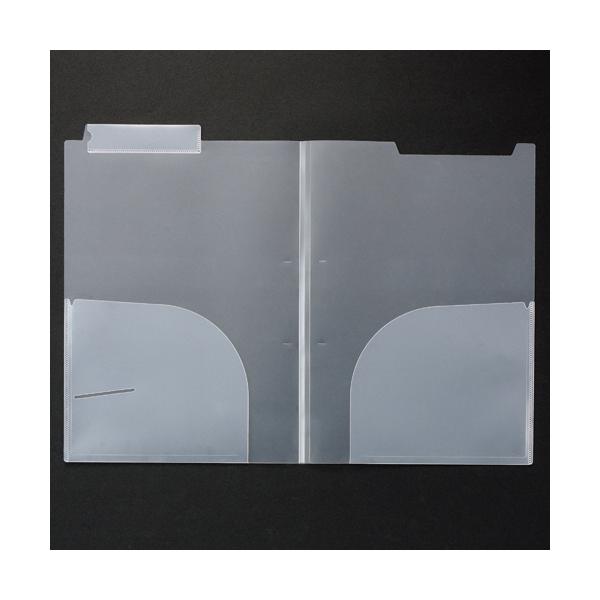 メーカー：ハピラ 　品番：KHA4WP   マチ幅があるのでたくさんのカルテを収納可能。ファスナー用スリットで、穴をあけた書類の保管も可能です。　　