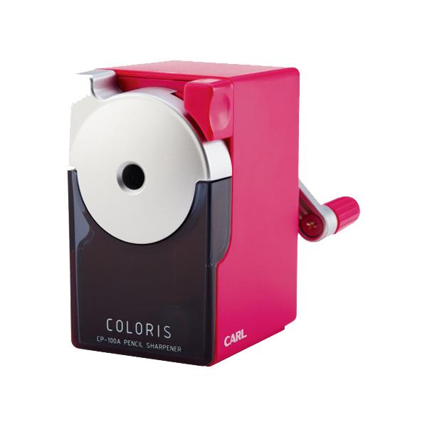 メーカー：カール事務器　 品番：CP-100A-P  カラフルでコンパクトなデザイン。　　