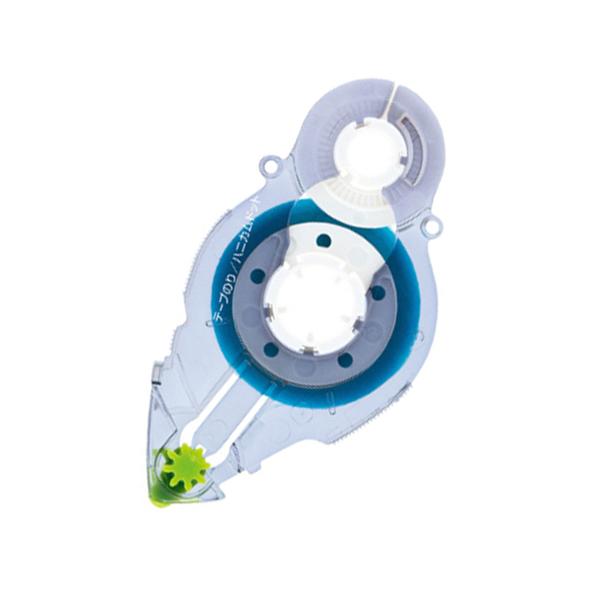 メーカー：プラス  品番：TG-621 ブル-  テープのり　スピンエコ詰替用テープ　ハニカムドット