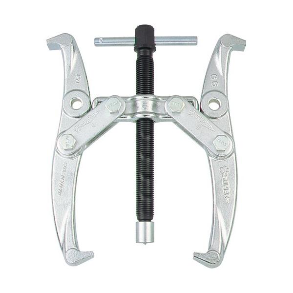 メーカー：スーパーツール   品番：G-24   機械や自動車の解体修理におけるベアリング、プーリ、ギヤなどのあらゆる引き抜き作業に最適です。