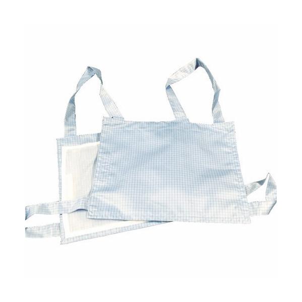 メーカー：ＴＲＵＳＣＯ  品番：TCRZ-B  超導電性加工繊維を使用したクリーンルーム用ゼッケンです。