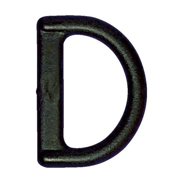 メーカー：ＴＲＵＳＣＯ  品番：TDCNJ-20  平ベルトに使用可能なD環です。