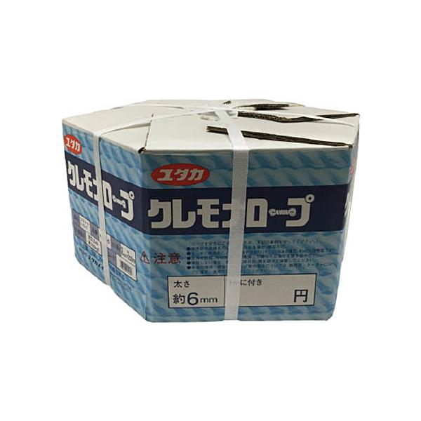 メーカー：ユタカメイク 　品番：VMP-6   手触りが良く扱いやすい、耐候性、耐久性に優れた強度の強いロープです。　　