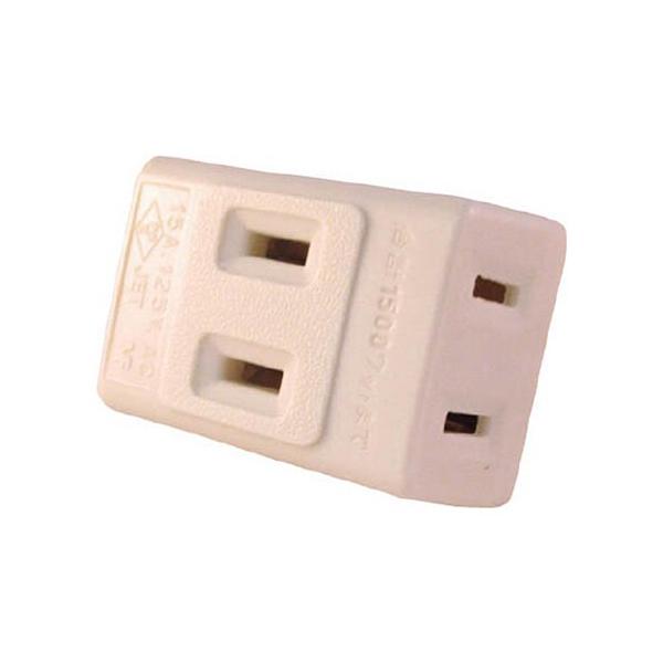 メーカー：明工社   品番：MR2965W1   1つのコンセントから電源を3つに分配できます。