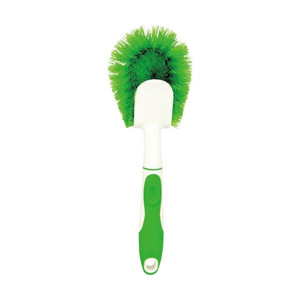 メーカー：日本クリンテック  品番：160214  ハンドル付でしっかり楽に洗えます。