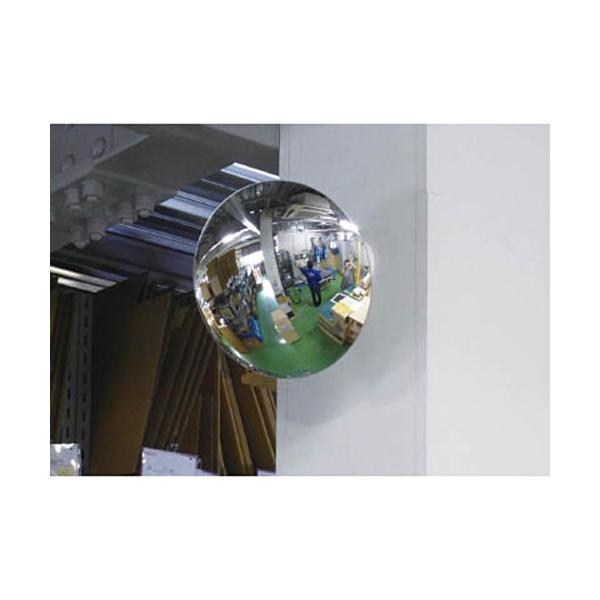 メーカー：コミー　品番：MF44　見た目も構造もシンプルなデザインの円形ミラーです。