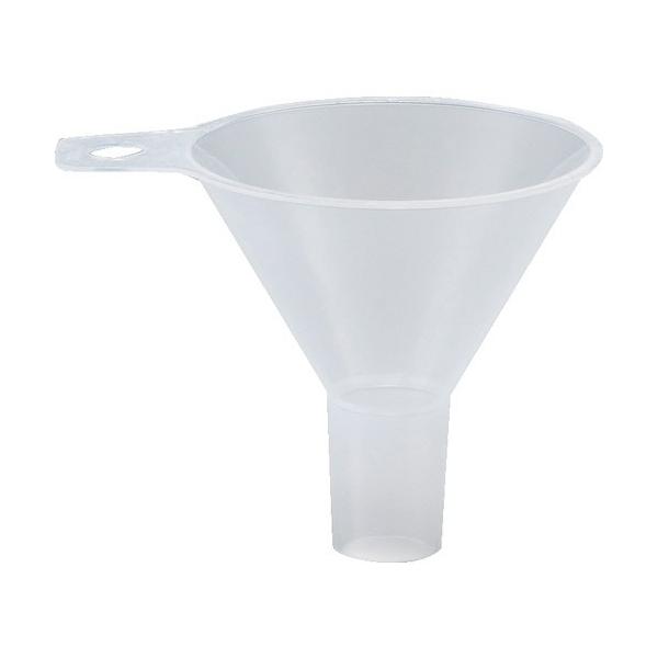 メーカー：ＴＲＵＳＣＯ  品番：PR65  粉体や液体の両方に使用できる耐薬品性が良いロートです。