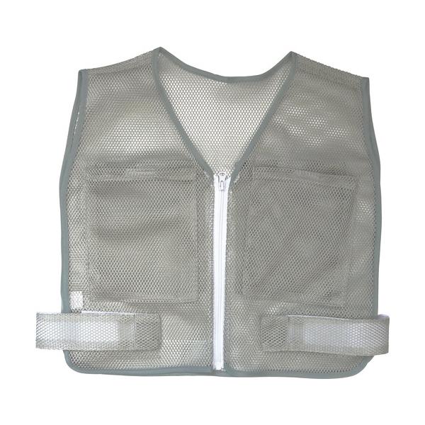 メーカー：ミズケイ 　品番：5501902   前後のポケットに保冷剤やカイロを入れることで、作業中の暑さ寒さを和らげます。　　