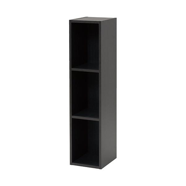 メーカー：ＹＡＭＡＺＥＮ 　品番：CABR-1125(DBR)   A4ファイルにぴったりなカラーボックス。　　＜横置き時＞＜木目アップ＞＜使用イメージ＞＜使用イメージ＞