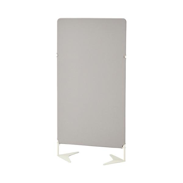 メーカー：ＹＡＭＡＺＥＮ　 品番：ZCP-8016(LGY)  L字連結できる！布製軽量パーティション。　　連結クリップ2個付。<br>※商品の色はライトグレーになります。安定感のあるV字脚。<br>※商品の色はライ...