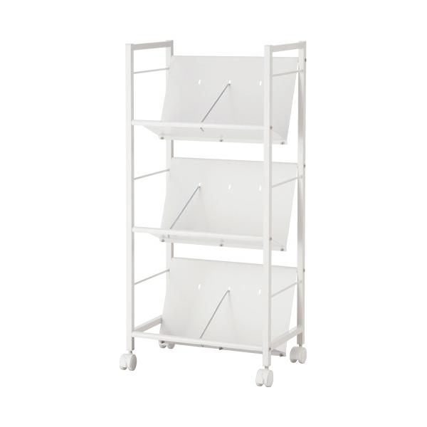 メーカー：ＹＡＭＡＺＥＮ　 品番：MFRW-S3(MWH)  フラット置き・斜め置きの使い分けができる。　　＜使用イメージ＞＜使用イメージ＞