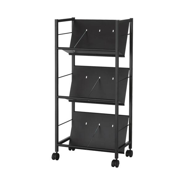 メーカー：ＹＡＭＡＺＥＮ　 品番：MFRW-S3(MBK)  フラット置き・斜め置きの使い分けができる。　　＜使用イメージ＞＜使用イメージ＞<br>※商品の色はブラックになります。